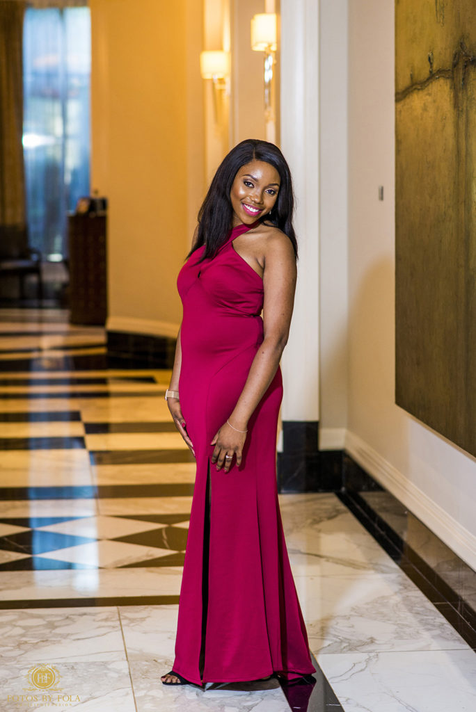 Margaret and Abimbola Mandarin Oriental Atlanta Hotel Engagement ...
